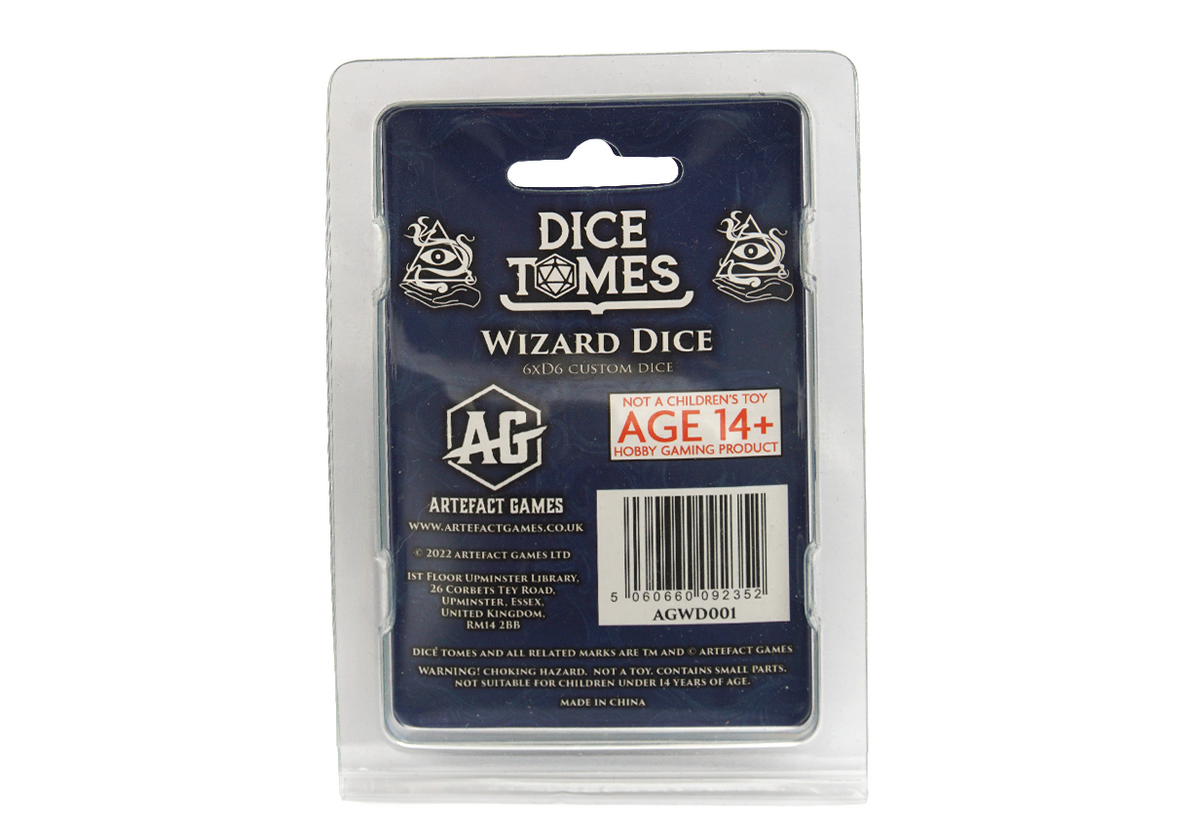 Dice Tomes - Wizard Dice | Free & Fast Shipping | DiceRoll UK