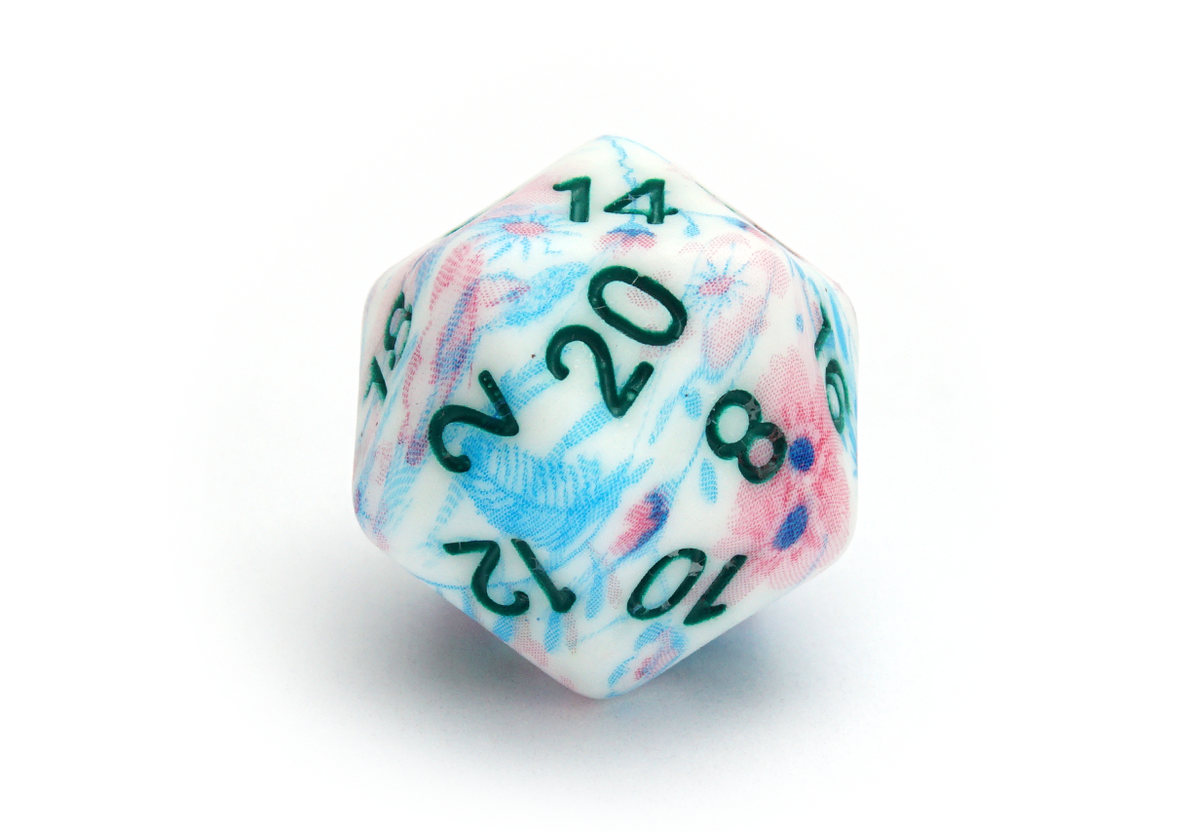 Melted Dice | Wildflower | Free & Fast Shipping | DiceRoll UK