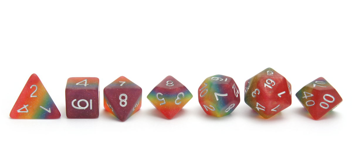 Pride Dice - Rainbow Flag | Free & Fast Shipping | DiceRoll UK