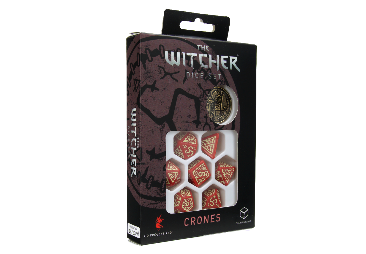 The Witcher: Crones - The Brewess Dice Set | DiceRoll UK