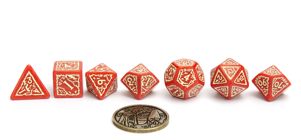 The Witcher: Crones - The Brewess Dice Set | DiceRoll UK
