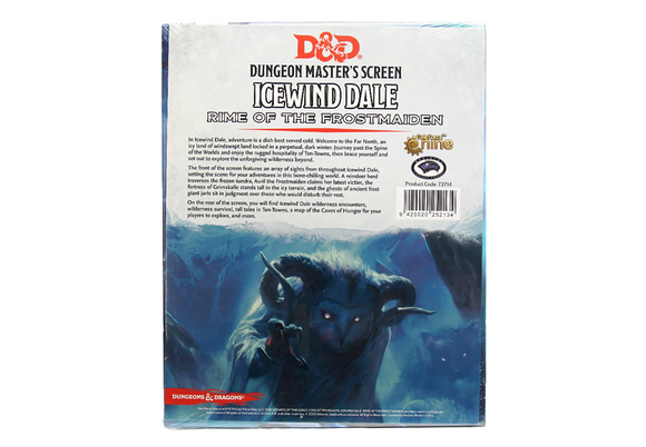 Rime of the Frostmaiden DM Screen | Free & Fast Shipping | DiceRoll UK