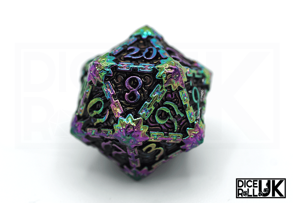 Anodized Metal Dagger Dice | Free & Fast Delivery | DiceRoll UK