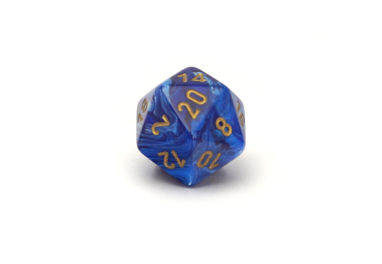 Chessex Vortex | Blue | 27436 | Free & Fast Shipping | DiceRoll UK