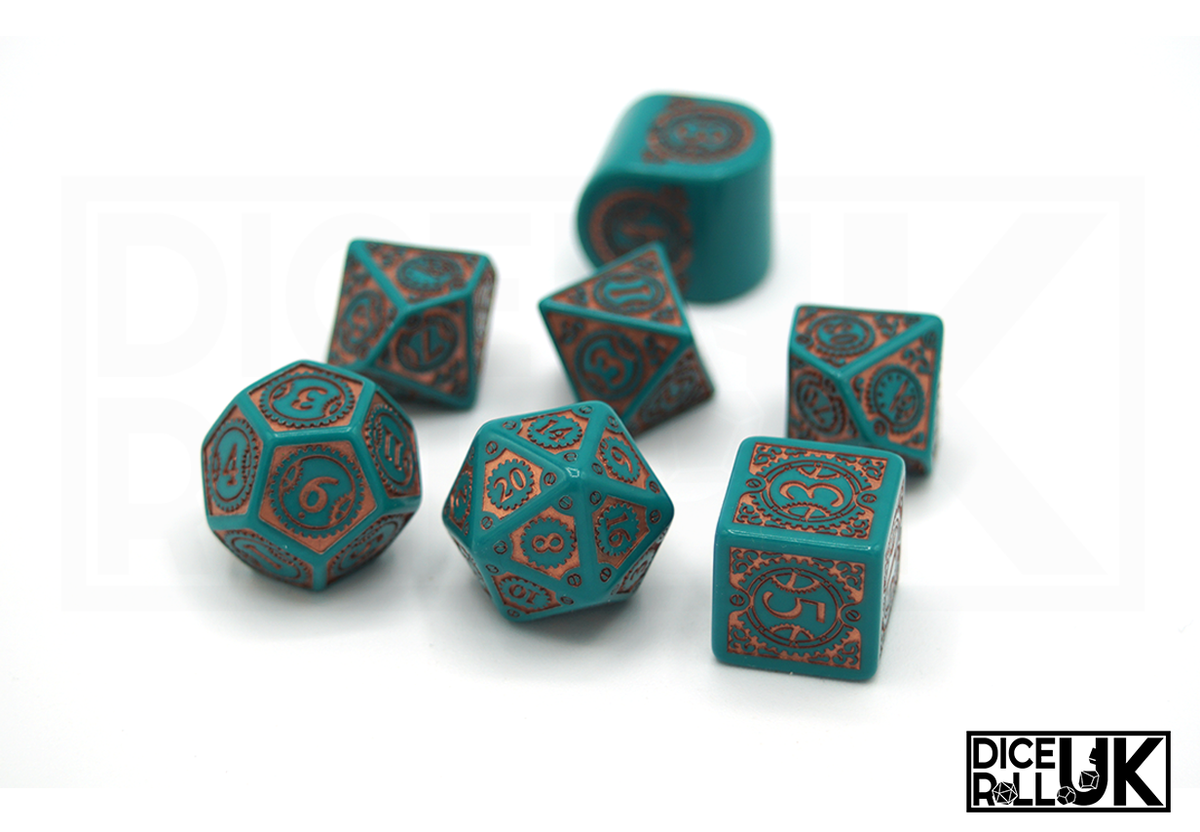 Steampunk Clockwork Dice - Nautical Apparatus | DiceRoll UK