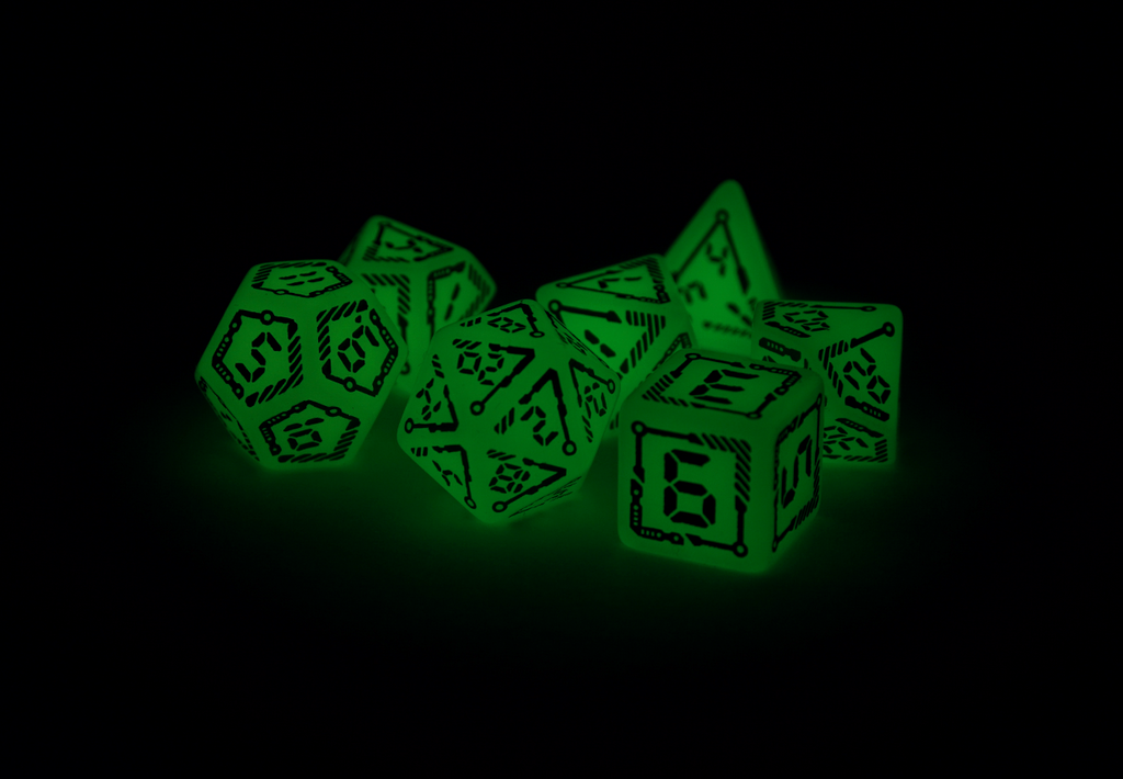 Digital Glowing Dice Set | Free & Fast Shipping | DiceRoll UK