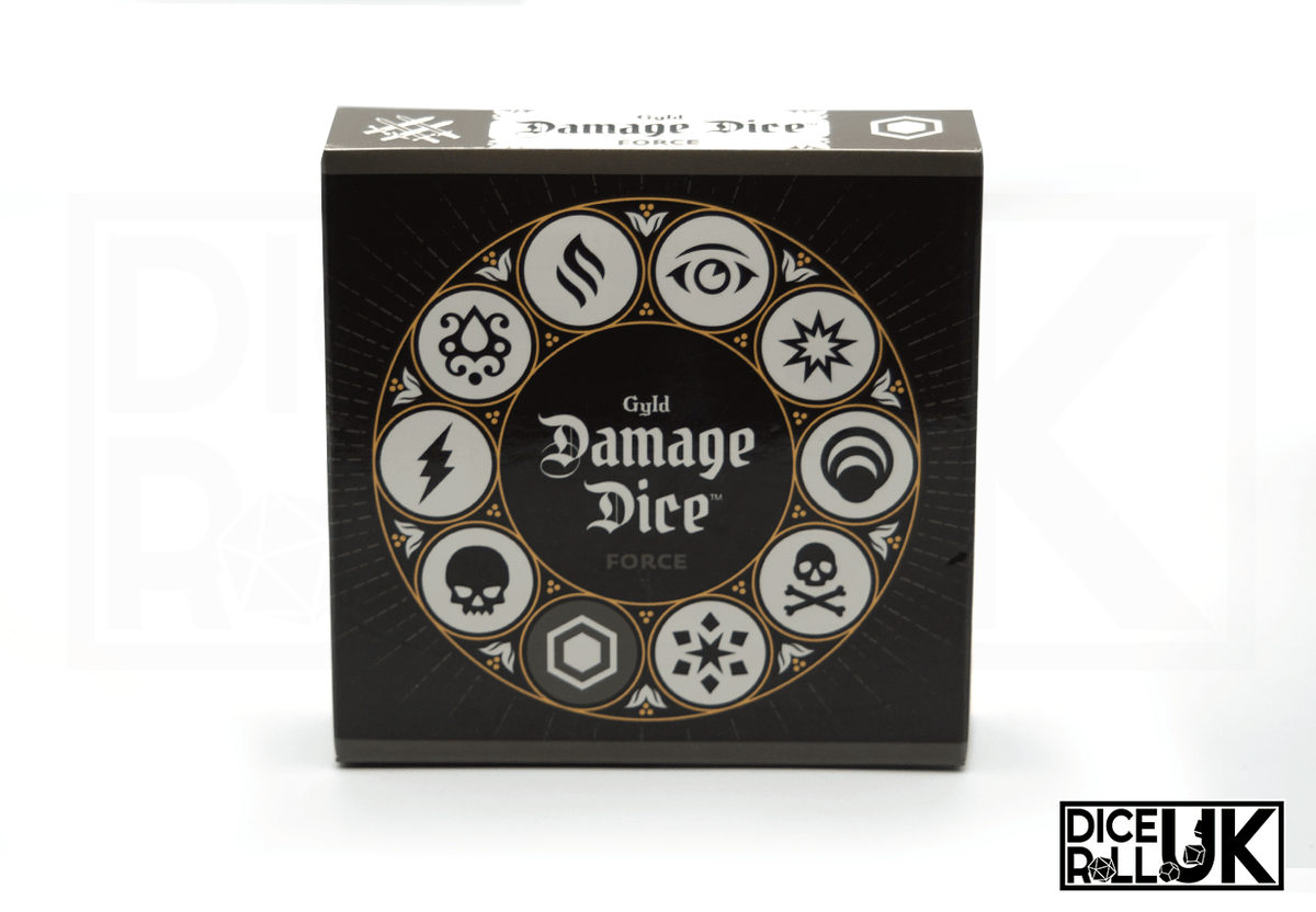 Gyld Damage Dice - Force | Free & Fast Delivery | DiceRoll UK