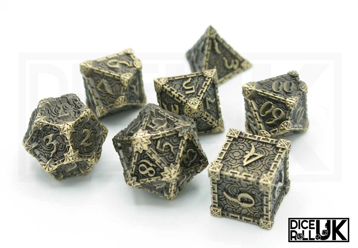 DiceRoll UK - Metal Dagger Dice
