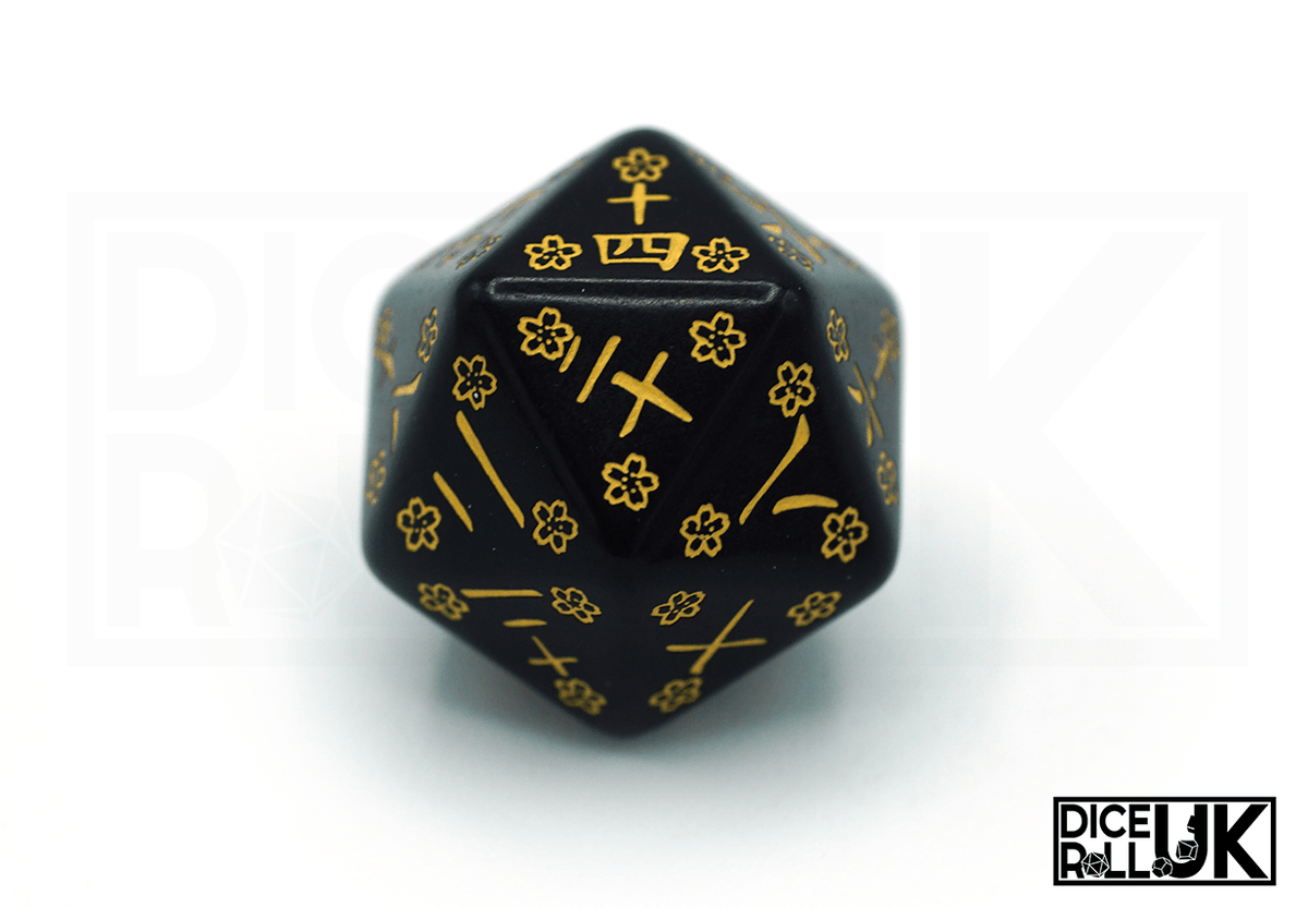 Japanese Dice - Deep Night Firefly | DiceRoll UK
