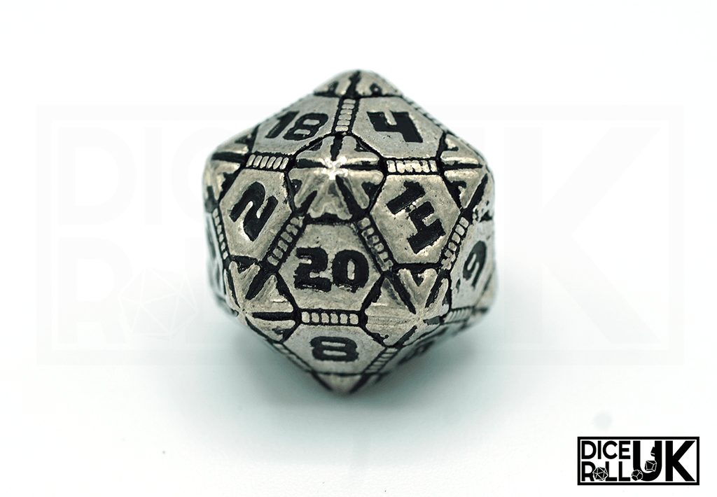 Metal Tech Dice Set | Fast & Free Delivery | DiceRoll UK