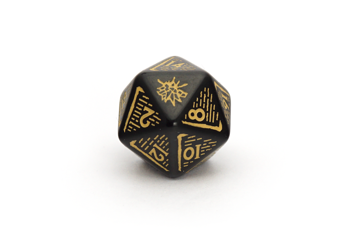 The Witcher: Vesemir The Sword Master Dice Set | DiceRoll UK
